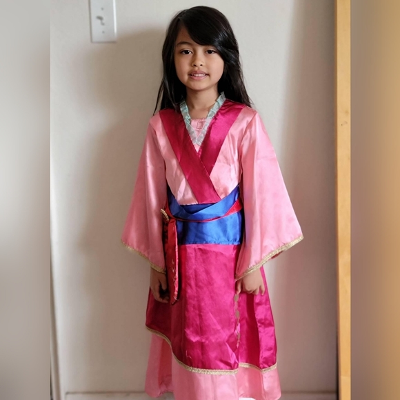 Costumes | Disney Princess Mulan Costume Dress | Poshmark